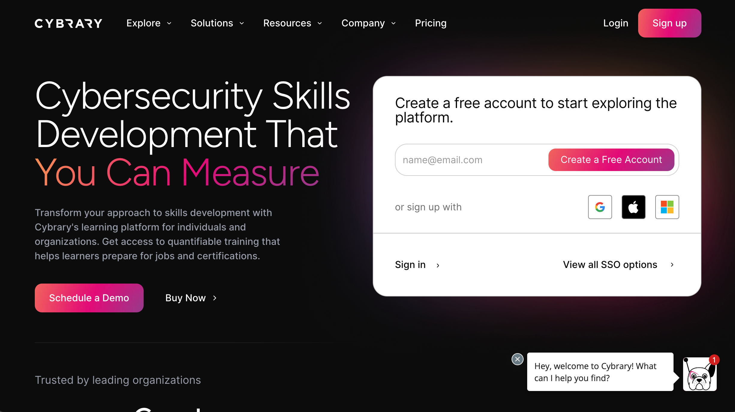 How To Get Started! Create a Cybrary account – Cybrary