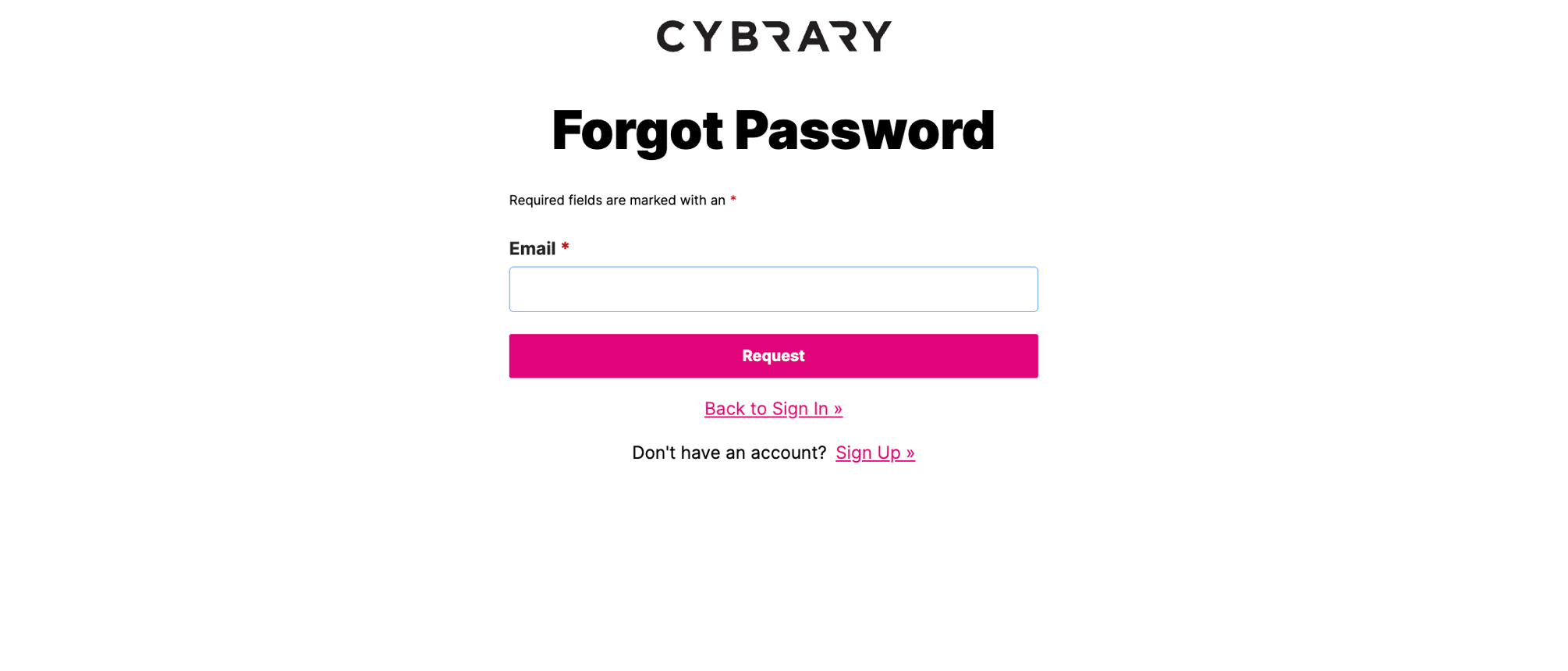 Forgot Your Password?